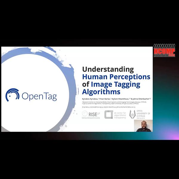 Underline | OpenTag: Understanding Human Perceptions of Image Tagging Algorithms