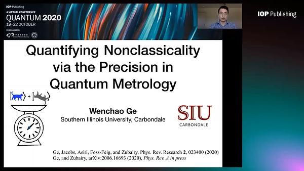 Underline | Quantifying Nonclassicality via the Precision in Quantum Metrology