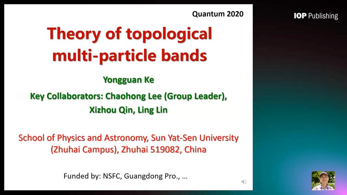 Underline | Theory of topological multi-particle bands