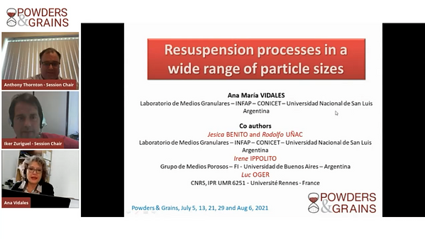 Underline | Resuspension processes in a wide range of particle sizes