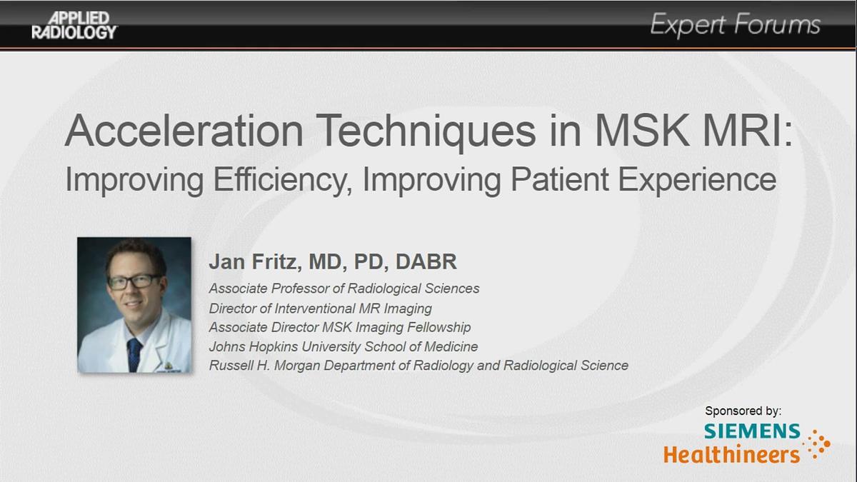 Underline | Acceleration Techniques in MSK MRI: Improving Efficiency ... Underline | Acceleration Techniques in MSK MRI: Improving Efficiency ...