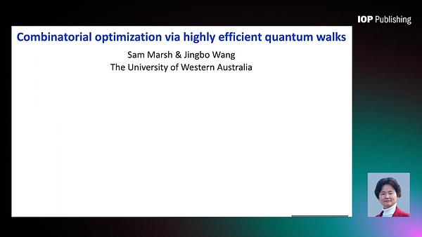 Combinatorial optimization via highly efficient quantum walks | Underline