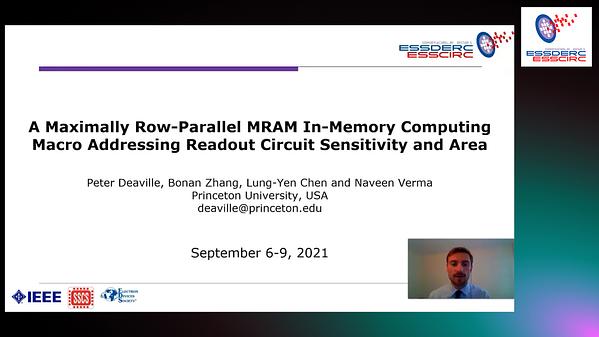 Underline | A Maximally Row-Parallel MRAM In-Memory-Computing Macro Addressing Readout Circuit ...