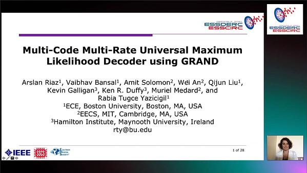 Underline | Multi-Code Multi-Rate Universal Maximum Likelihood Decoder Using GRAND