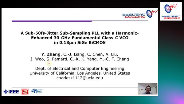 A Sub-50fs-Jitter Sub-Sampling PLL with a Harmonic-Enhanced 30-GHz ...