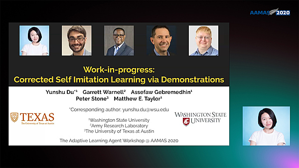 Underline | Work-in-progress: Corrected Self Imitation Learning via ...