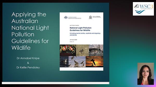 Applying the Australian National Light Pollution Guidelines for ...