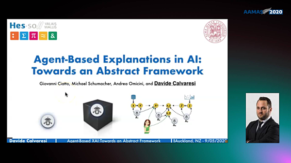 Underline Agent Based Explanations In Ai Towards An Abstract Framework