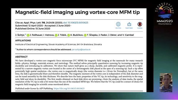 New Vortex Core Probe for Magnetic Force Microscopy | Underline