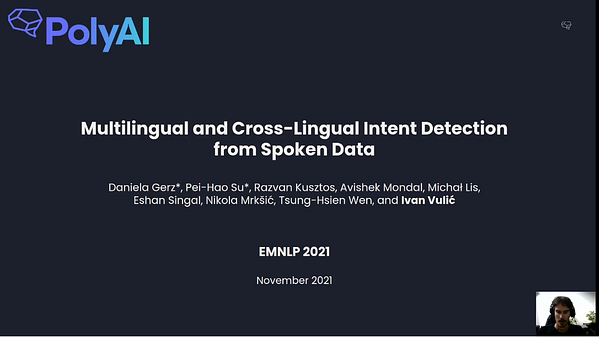 Underline | Multilingual and Cross-Lingual Intent Detection from Spoken Data