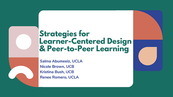 Underline | Strategies for Learner-Centered Design and Peer-to-Peer ...