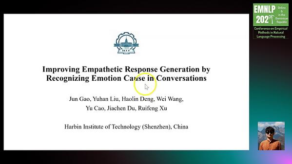 Underline | Improving Empathetic Response Generation by Recognizing ...
