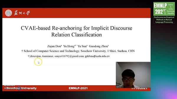 Underline | CVAE-based Re-anchoring for Implicit Discourse Relation Classification