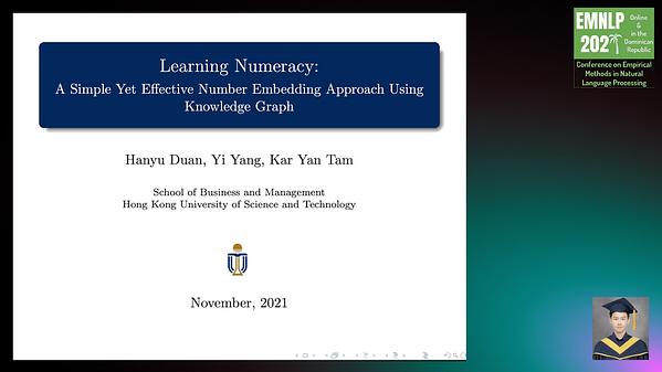 Underline | Learning Numeracy: A Simple Yet Effective Number Embedding Approach Using Knowledge ...