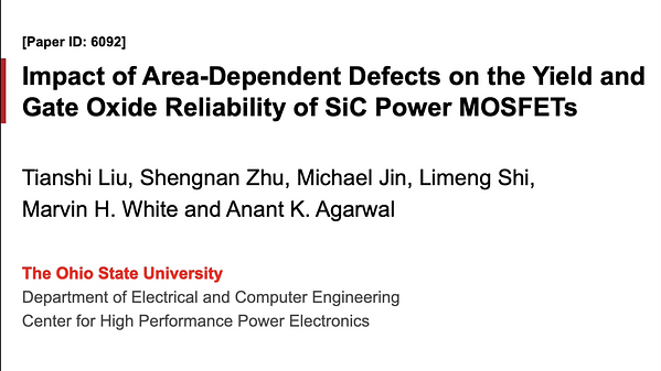 Underline | Impacts of Area-Dependent Defects on the Yield and Gate ...