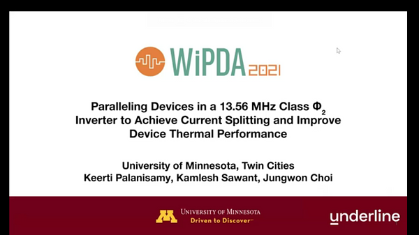Underline | Paralleling Devices in a 13.56 MHz Class Φ2 Inverter to ...