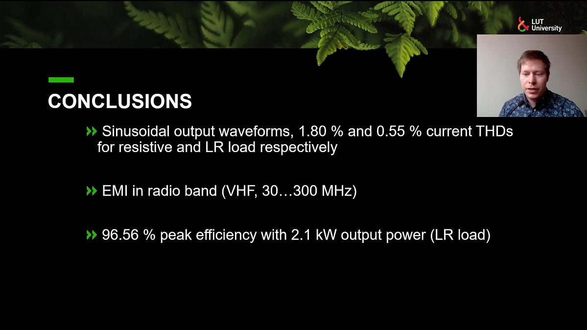 Underline | Three-phase three-level GaN-ANPC inverter with a 1 MHz ...
