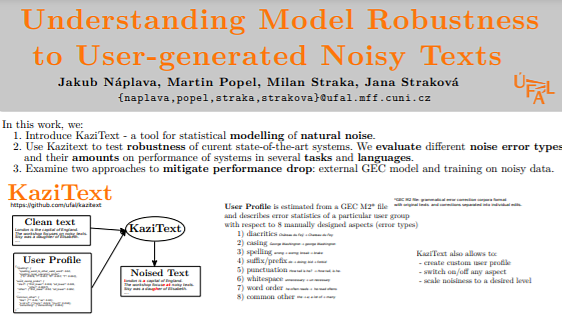Underline | Understanding Model Robustness to User-generated Noisy Texts