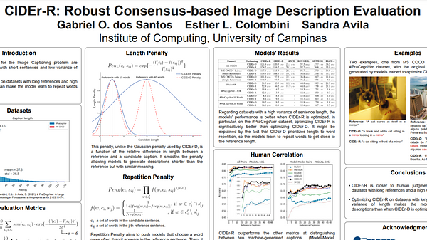 CIDEr-R: Robust Consensus-based Image Description Evaluation | Underline