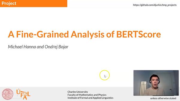 Underline | A Fine-Grained Analysis of BERTScore
