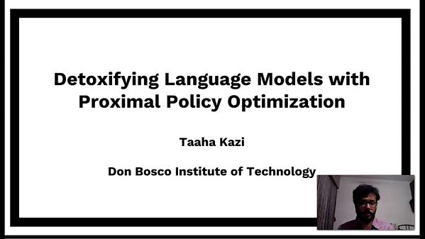 Underline | Detoxifying Language Models with Proximal Policy Optimization