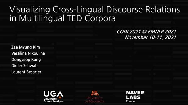 Underline | Visualizing Cross‑Lingual Discourse Relations in Multilingual TED Corpora