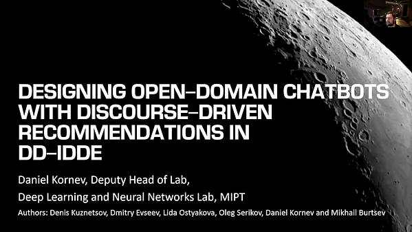 Underline | Discourse-Driven Integrated Dialogue Development ... Underline | Discourse-Driven Integrated Dialogue Development ...