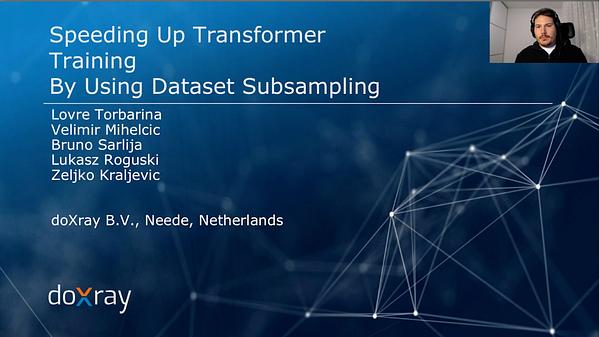 Underline Speeding Up Transformer Training By Using Dataset Subsampling An Exploratory Analysis