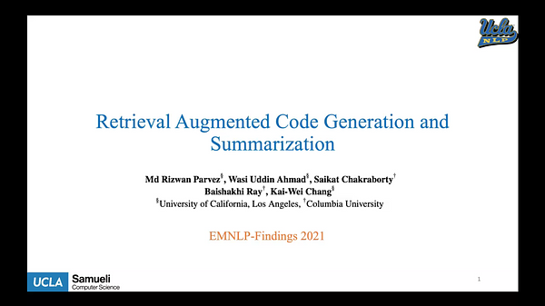 Underline | Retrieval Augmented Code Generation and Summarization