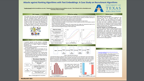 Underline | Attacks against Ranking Algorithms with Text Embeddings: {A} Case Study on ...