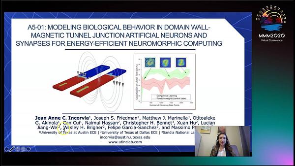 Underline | Modeling biological behavior in domain wall-magnetic tunnel junction artificial ...