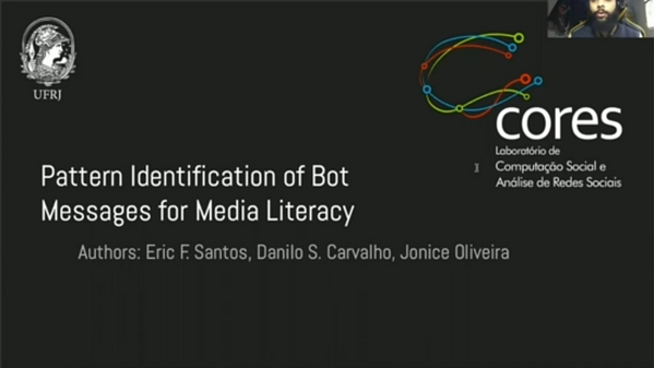 Pattern Identification of Bot Messages for Media Literacy | Underline