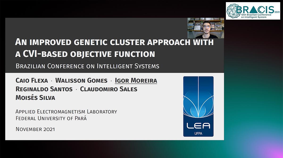 Underline Improving A Genetic Clustering Approach With A Cvi Based Objective Function