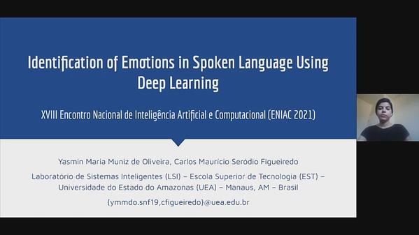 Underline | Identification of Emotions in Spoken Language Using Deep ...