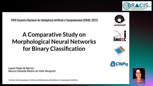 Underline | A Comparative Study on Morphological Neural Networks for Binary Classification
