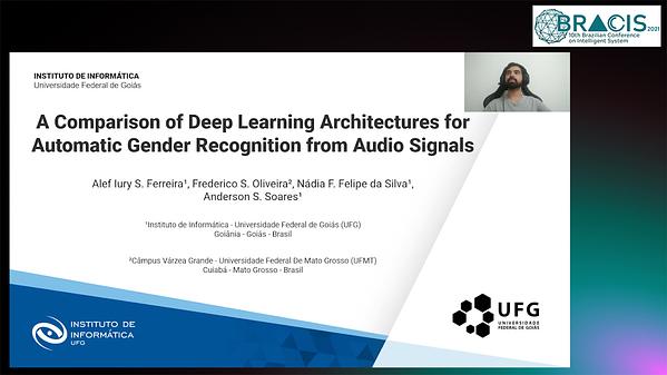 A Comparison of Deep Learning Architectures for Automatic Gender ...