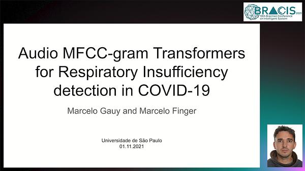 Audio MFCC-gram Transformers for respiratory insufficiency detection in ...