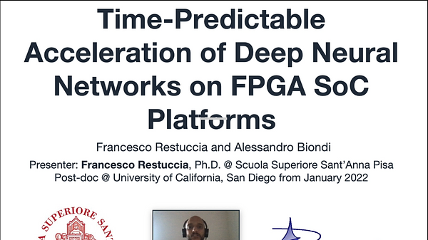 Underline Time Predictable Acceleration Of Deep Neural Networks On