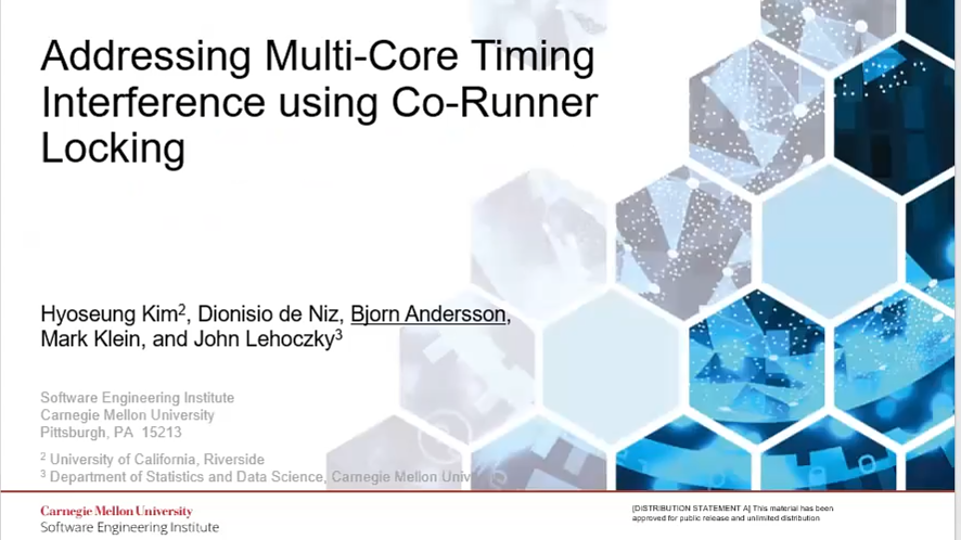 Underline | Addressing Multi-Core Timing Interference using Co-Runner Locking