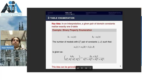 Underline A Combinatorial Approach To Weighted Model Counting In The Two Variable Fragment