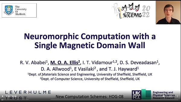 Underline | Machine Learning with Stochastic Magnetic Domain Wall Synapses