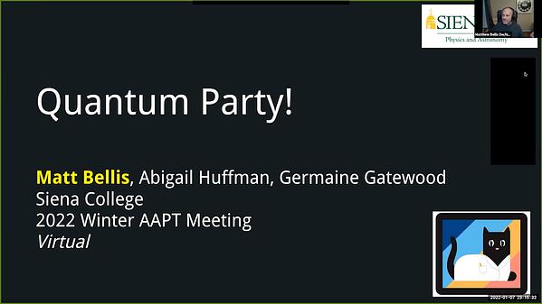 Underline | Quantum Party! Incorporating quantum mechanics rules into a ...