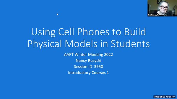 Underline | Using Cell Phones to Develop Core Physics Models in Students