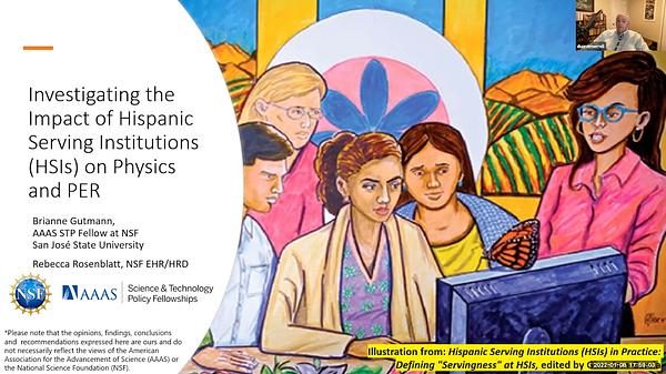 Underline | Investigating the Impact of HSIs on Physics and PER