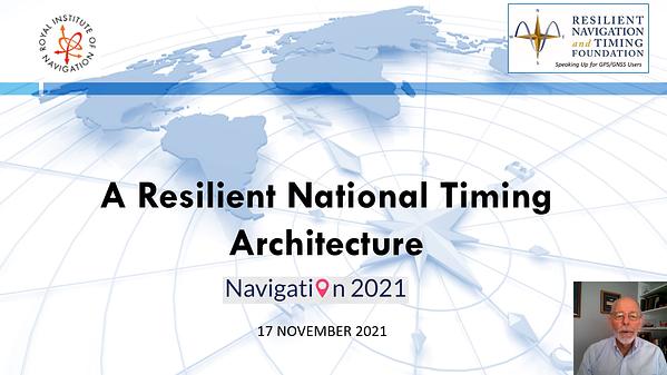 Underline A Resilient National Timing Architecture