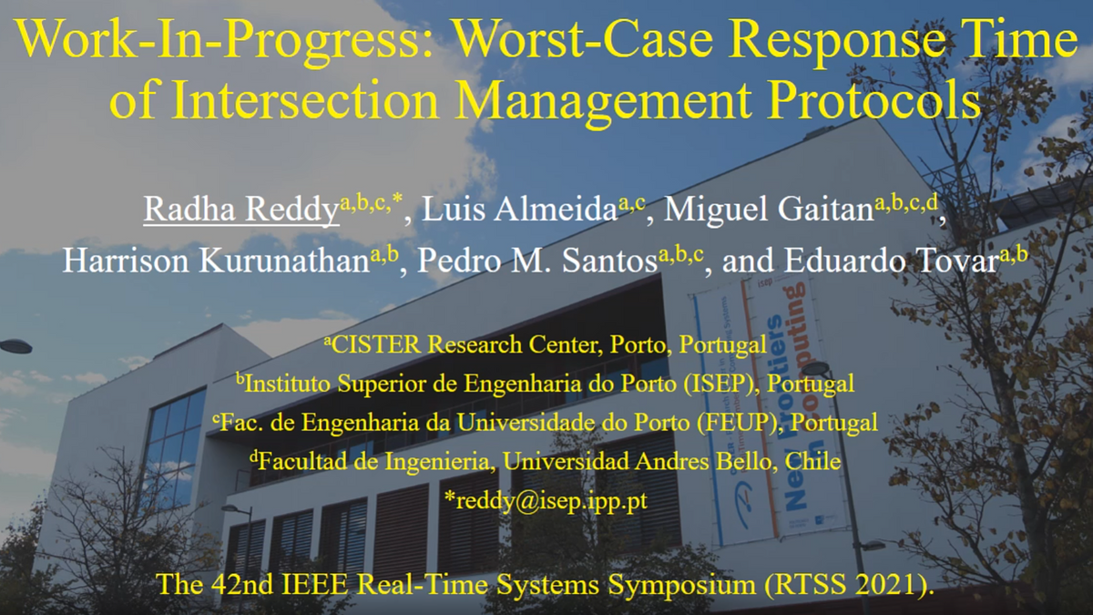 Underline | Worst-Case Response Time of Intersection Management Protocols