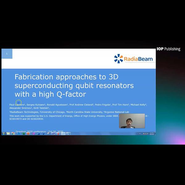Fabrication approaches to 3D superconducting qubit resonators with a ...