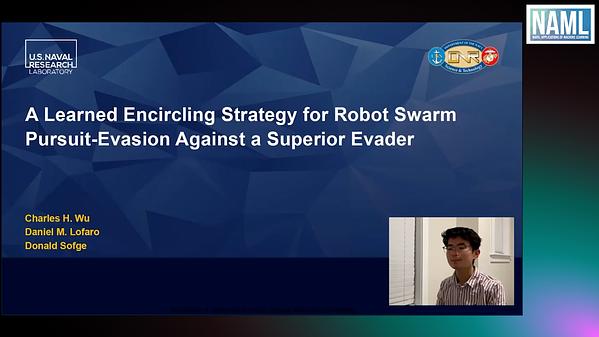 Underline Robotic Swarm Pursuit Evasion Capture Strategy Using Deep
