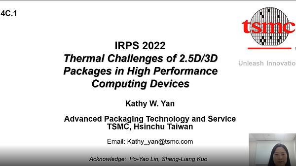 Thermal Challenges of 2.5D/3D Packages in High Performance Computing ...
