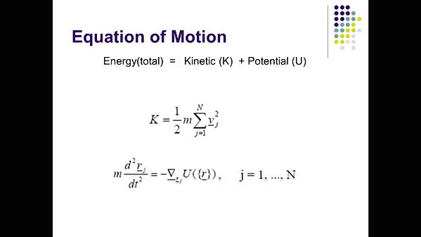 Underline | Molecular Dynamics MOOC 2.1.1. Calculating Trajectories